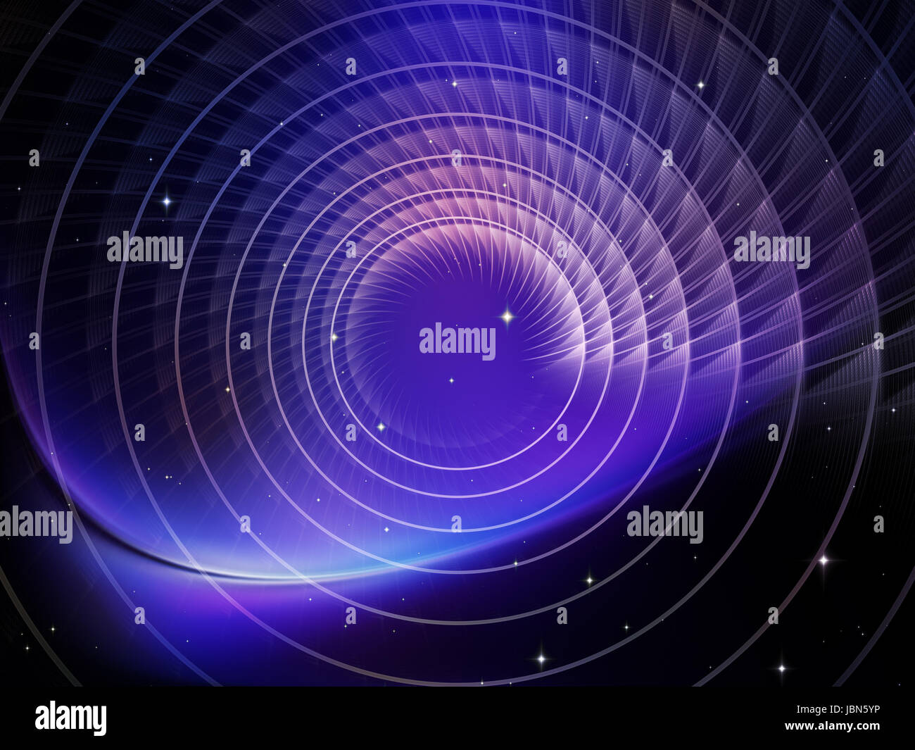 Geometry of Space series. Artistic abstraction composed of conceptual ...