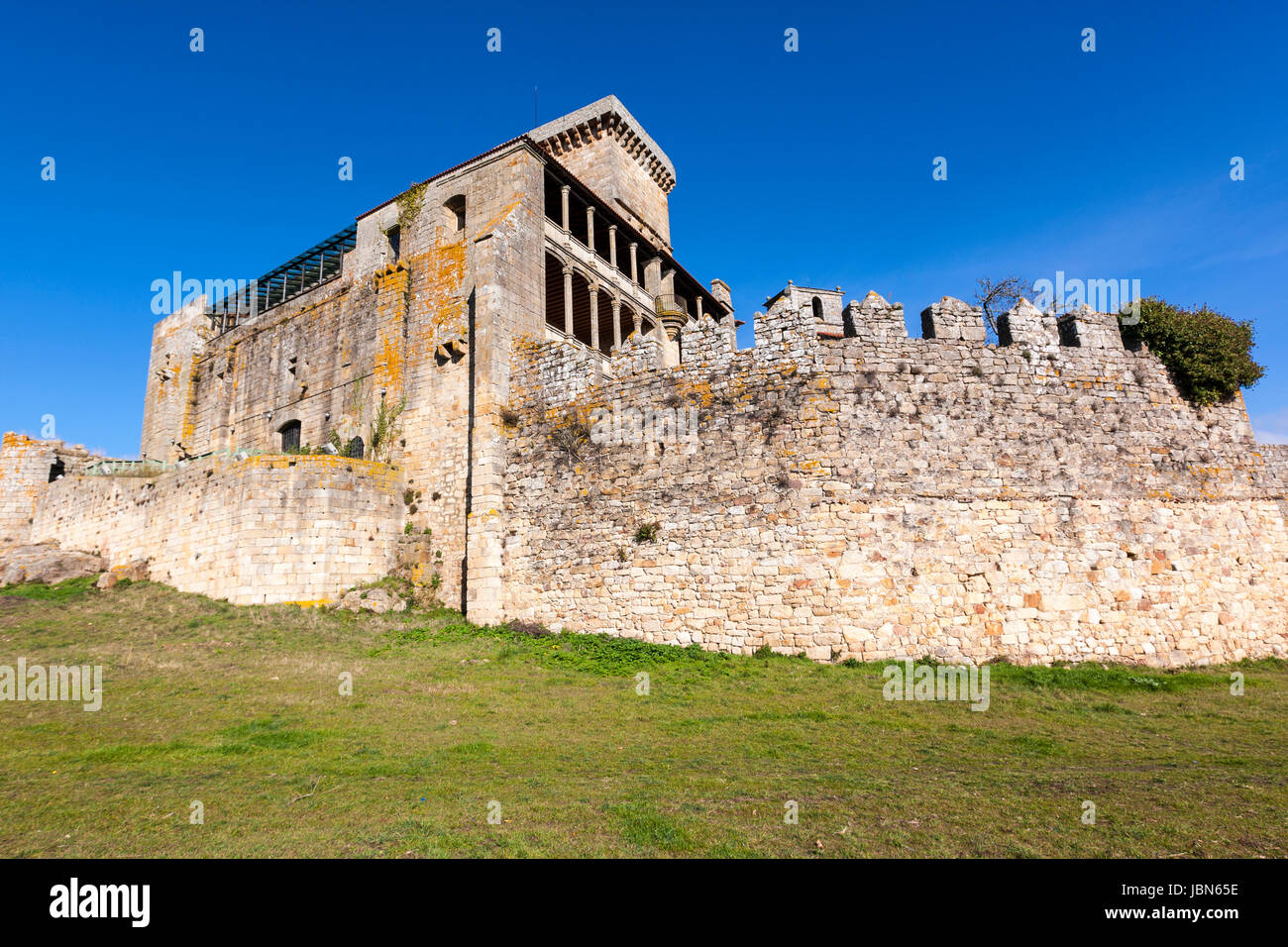 Monterrey Castle, fortress and palace, Ourense province, Galicia, Spain ...