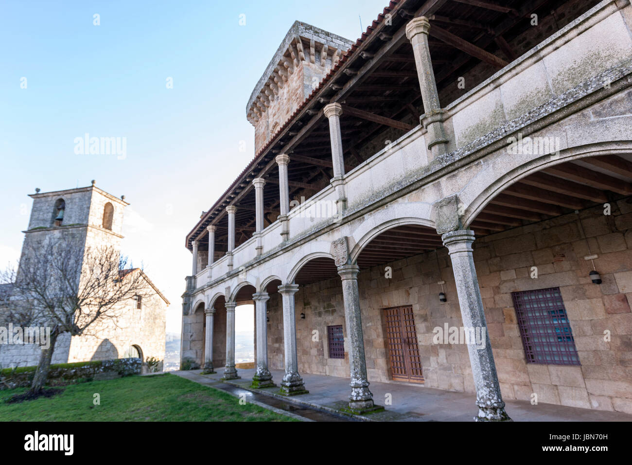 Monterrei castle hi-res stock photography and images - Alamy