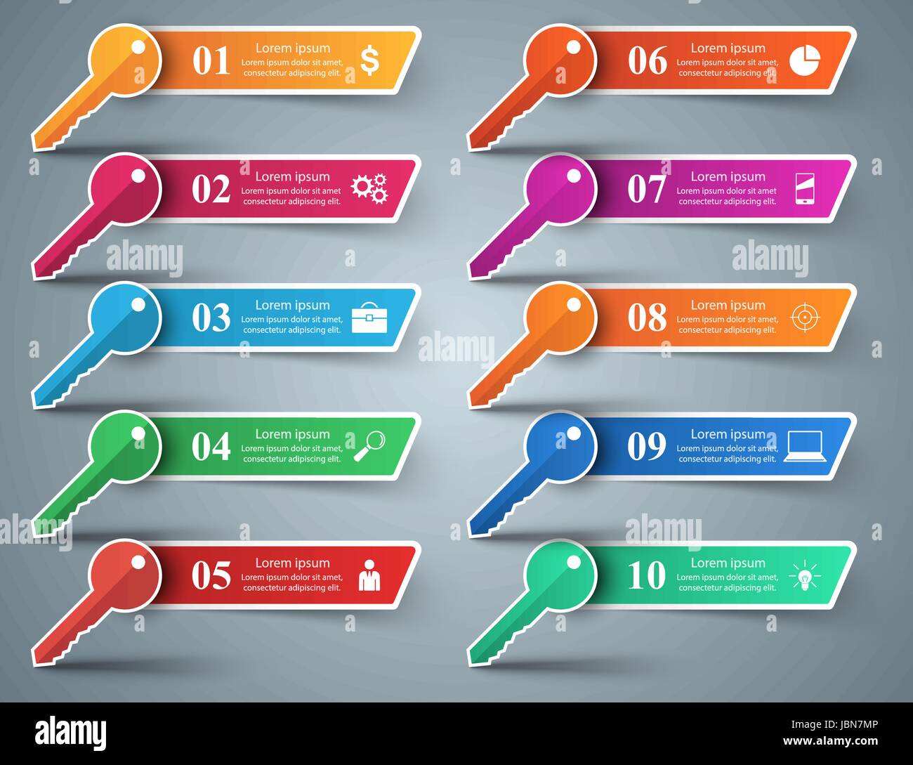 Infographic illustration. Key icon Stock Vector Image & Art - Alamy