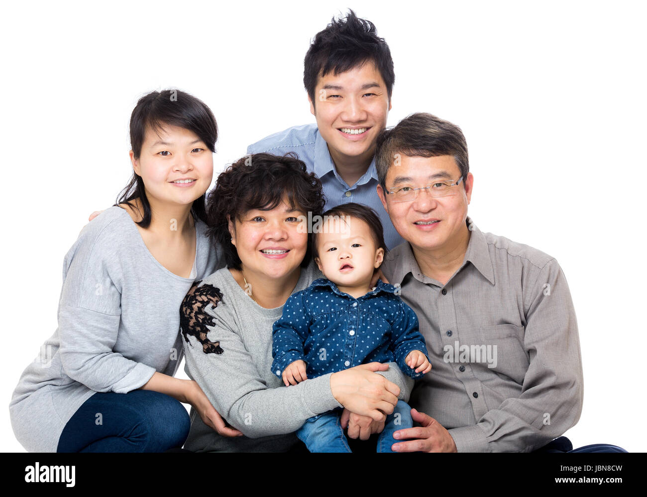 Asian three generations female family hi-res stock photography and ...