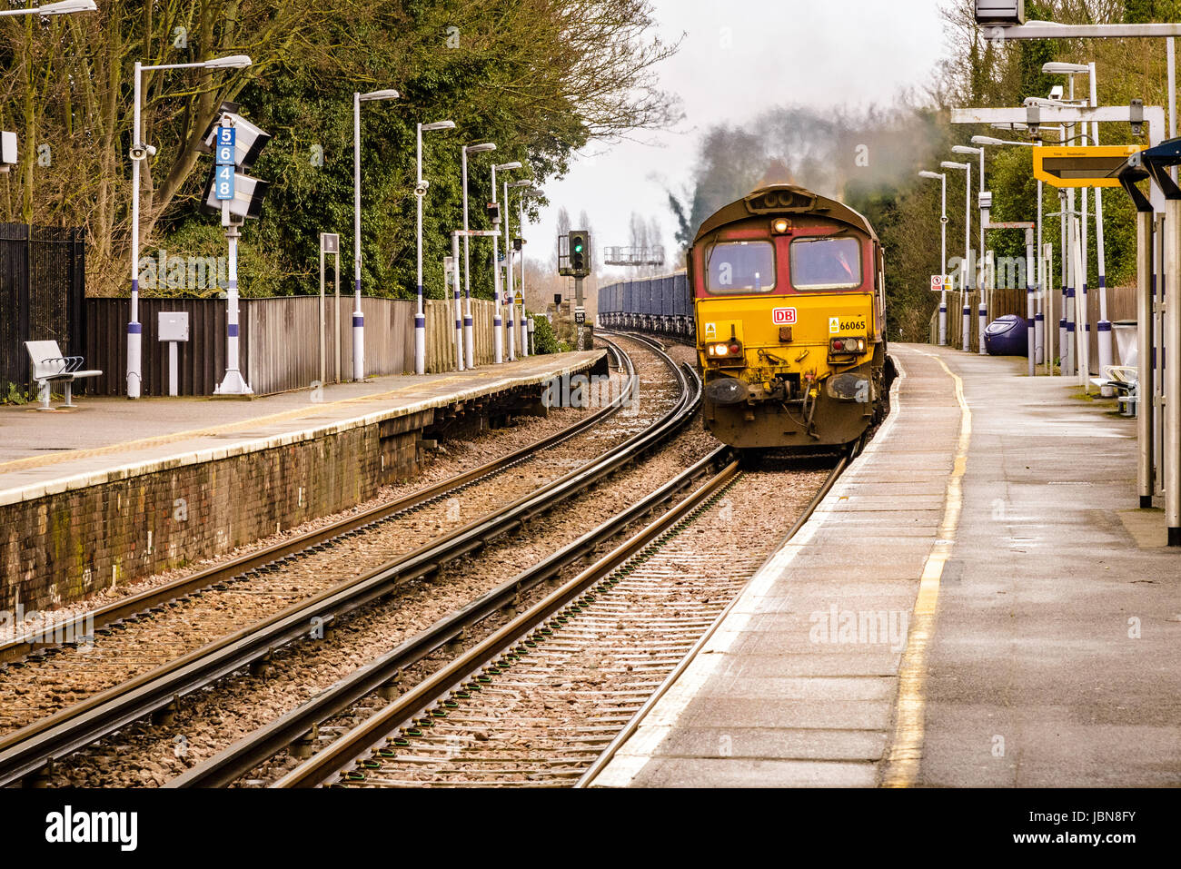 Class 66 diesel locomotives hi-res stock photography and images - Alamy