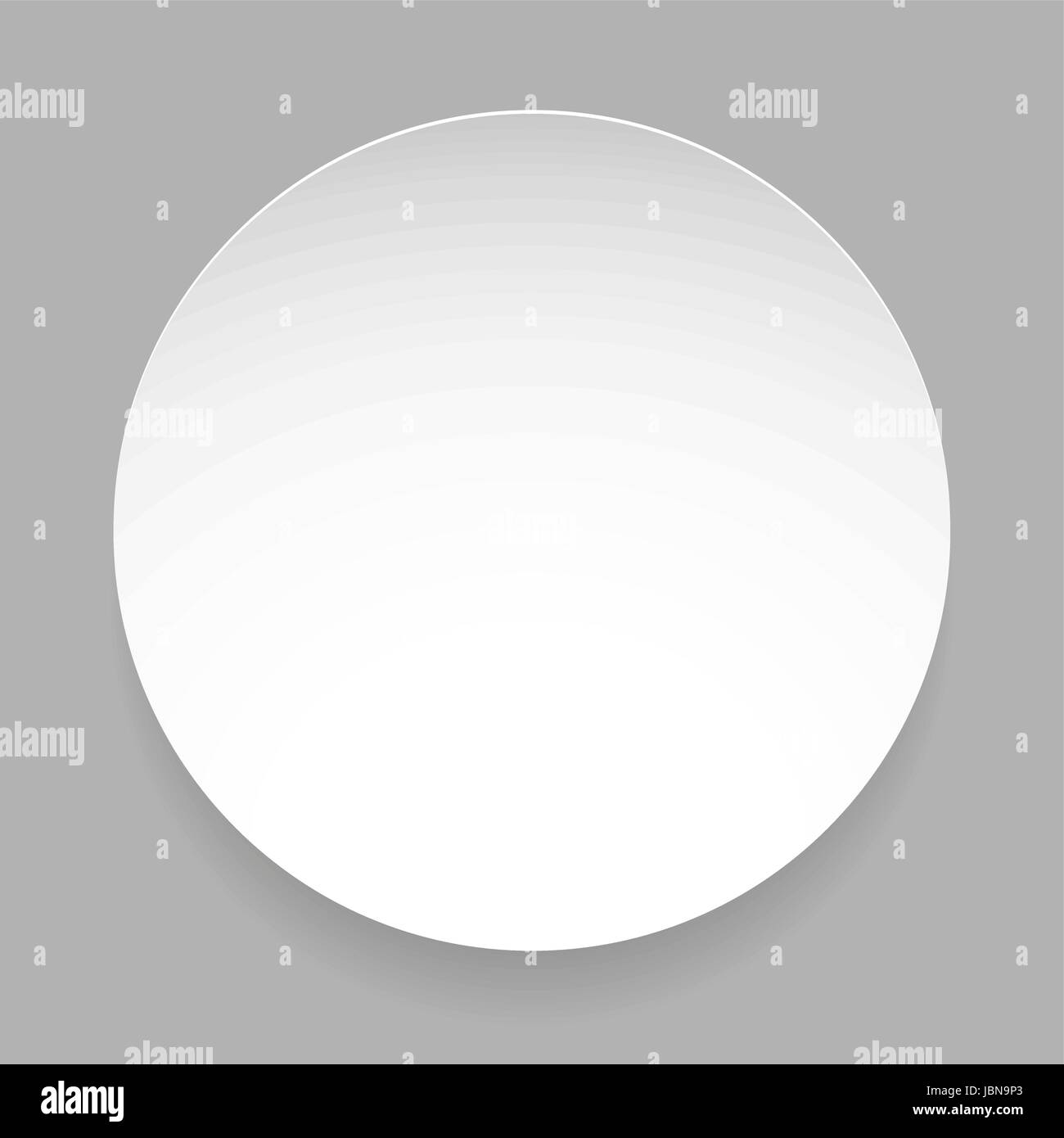White blank round sign Stock Vector Images - Alamy