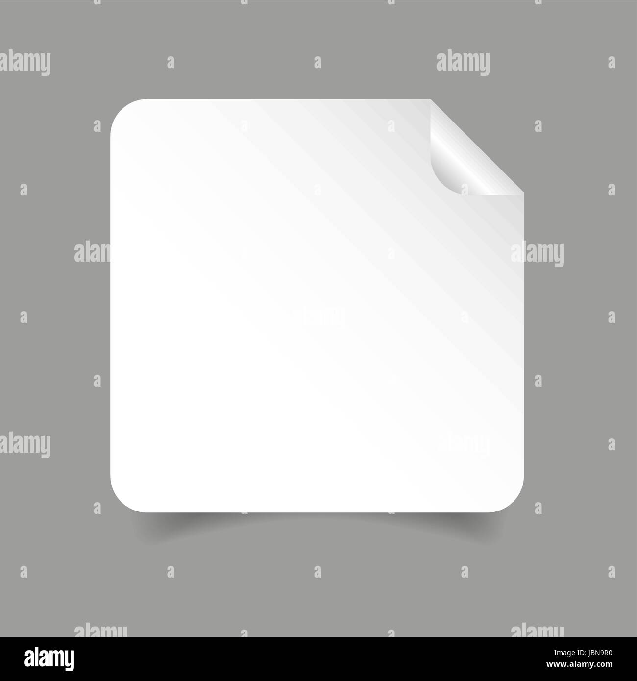 Empty blank paper page Stock Vector Images - Alamy