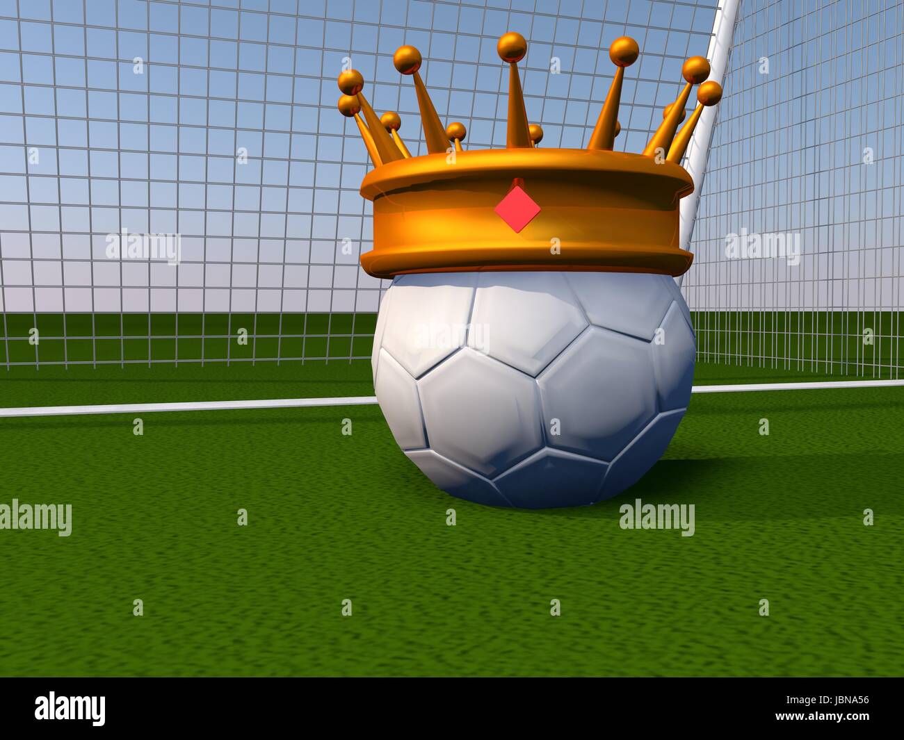 Football crown king football icon hi-res stock photography and images ...