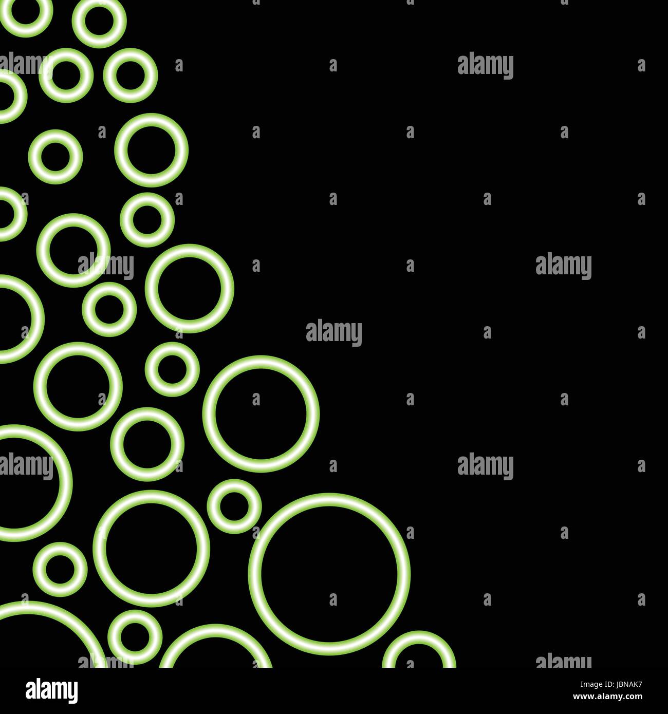 Neon light circle in Stock Vector Images - Alamy