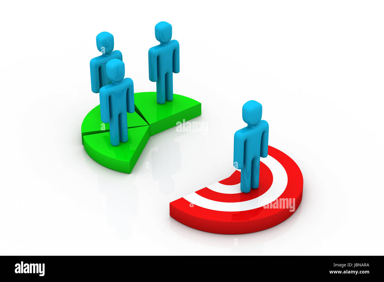 Human resources target group people Cut Out Stock Images & Pictures - Alamy