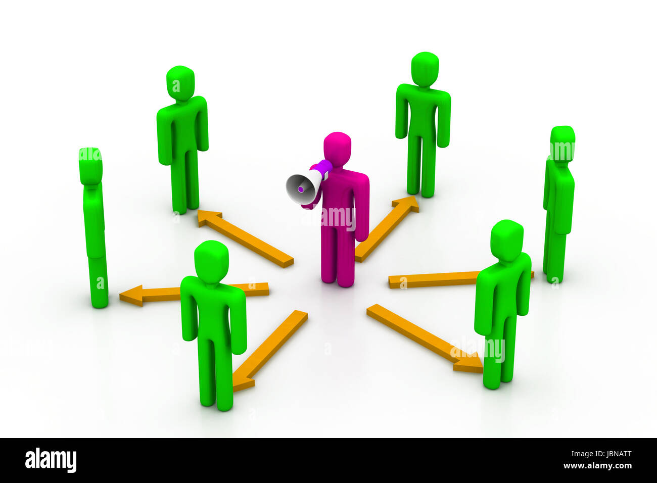 Speaker talking audience Cut Out Stock Images & Pictures - Alamy