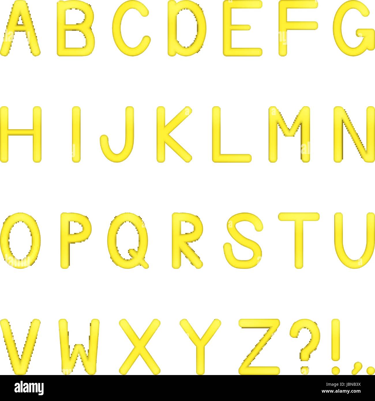 Plastic abc letters Stock Vector Images - Alamy