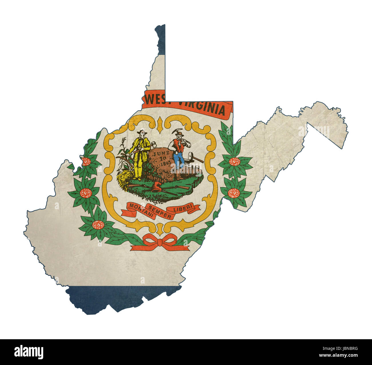 Virginia State Map High Resolution Stock Photography and Images - Alamy