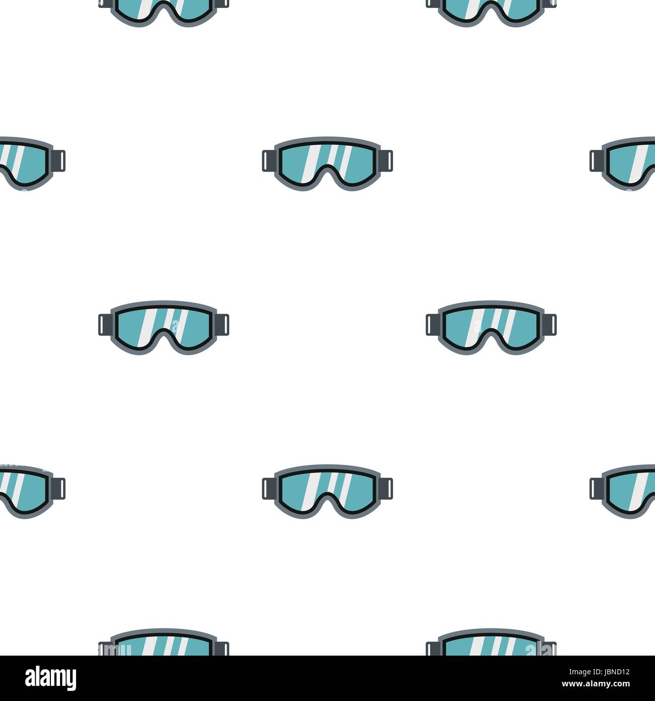 Glasses for snowboarding pattern seamless background in flat style ...