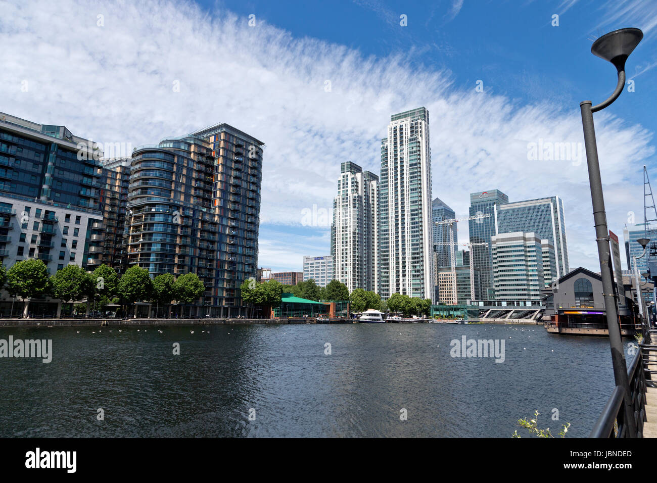 Millwall Inner Dock, London, UK Stock Photo - Alamy