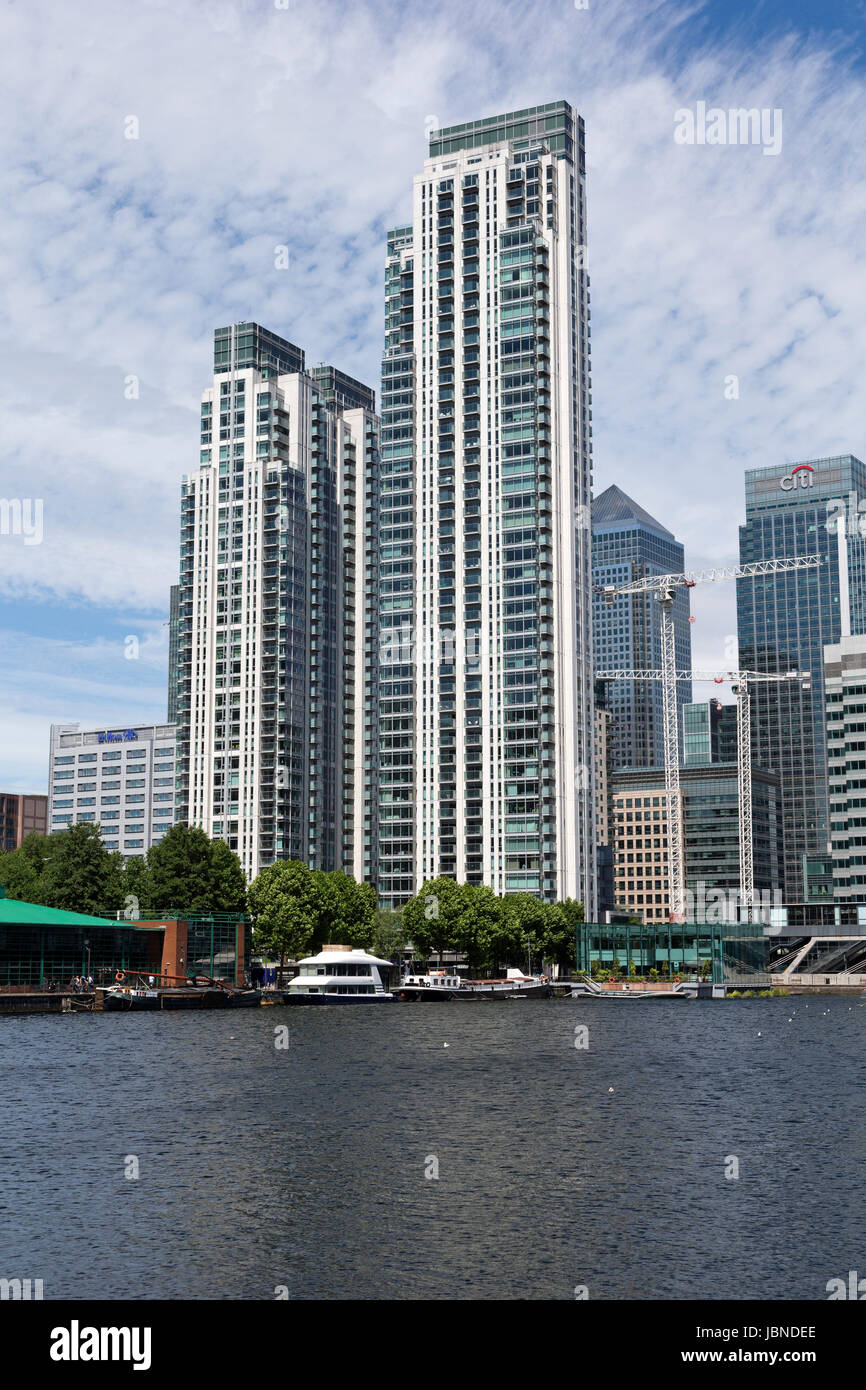 Millwall Inner Dock, London, UK Stock Photo - Alamy