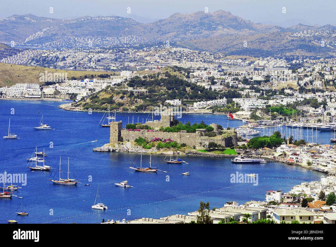Gumbet beach resort bodrum turkey hi-res stock photography and images ...