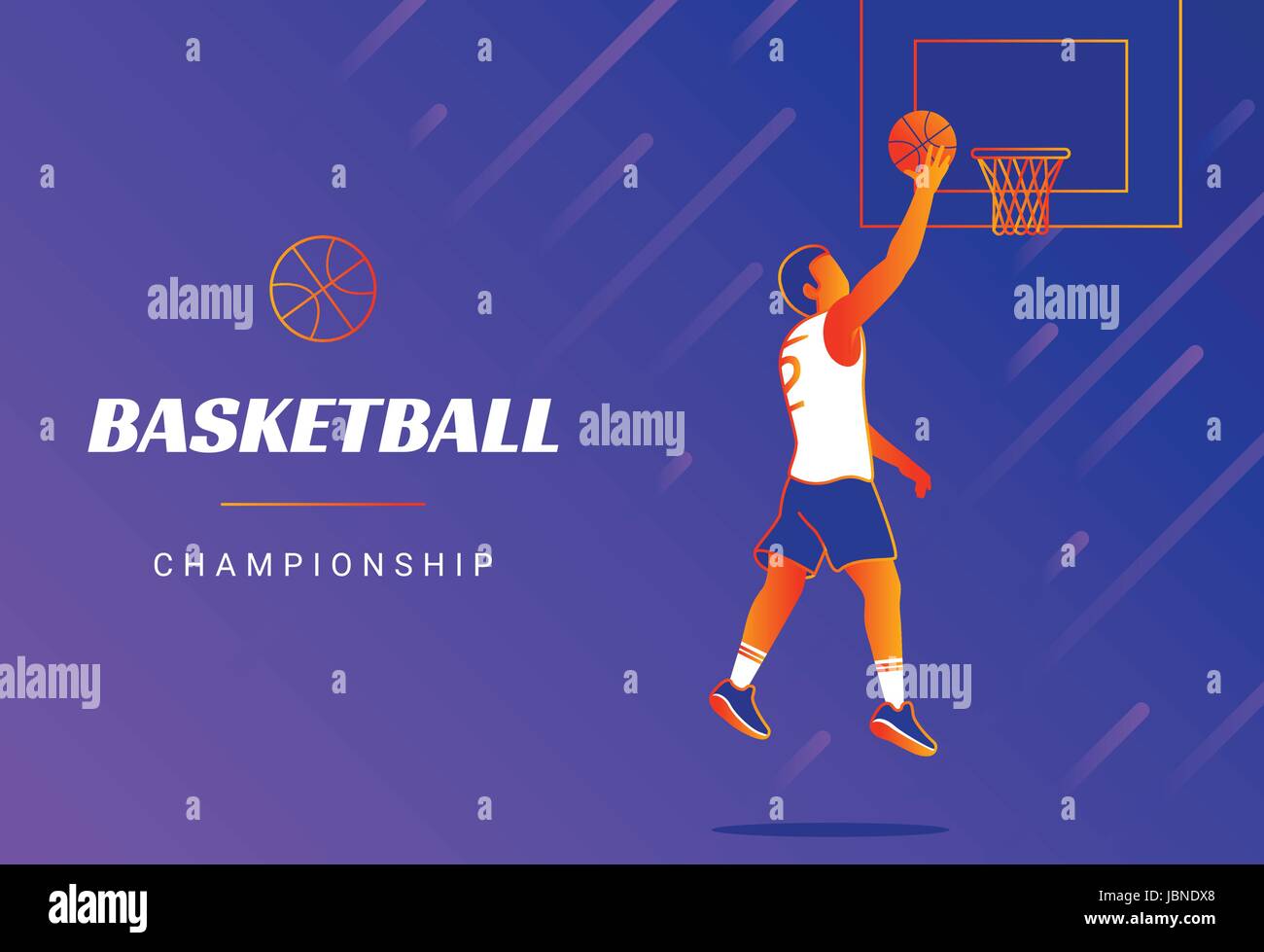 Basketball championship promo banners cover Stock Vector Image & Art ...