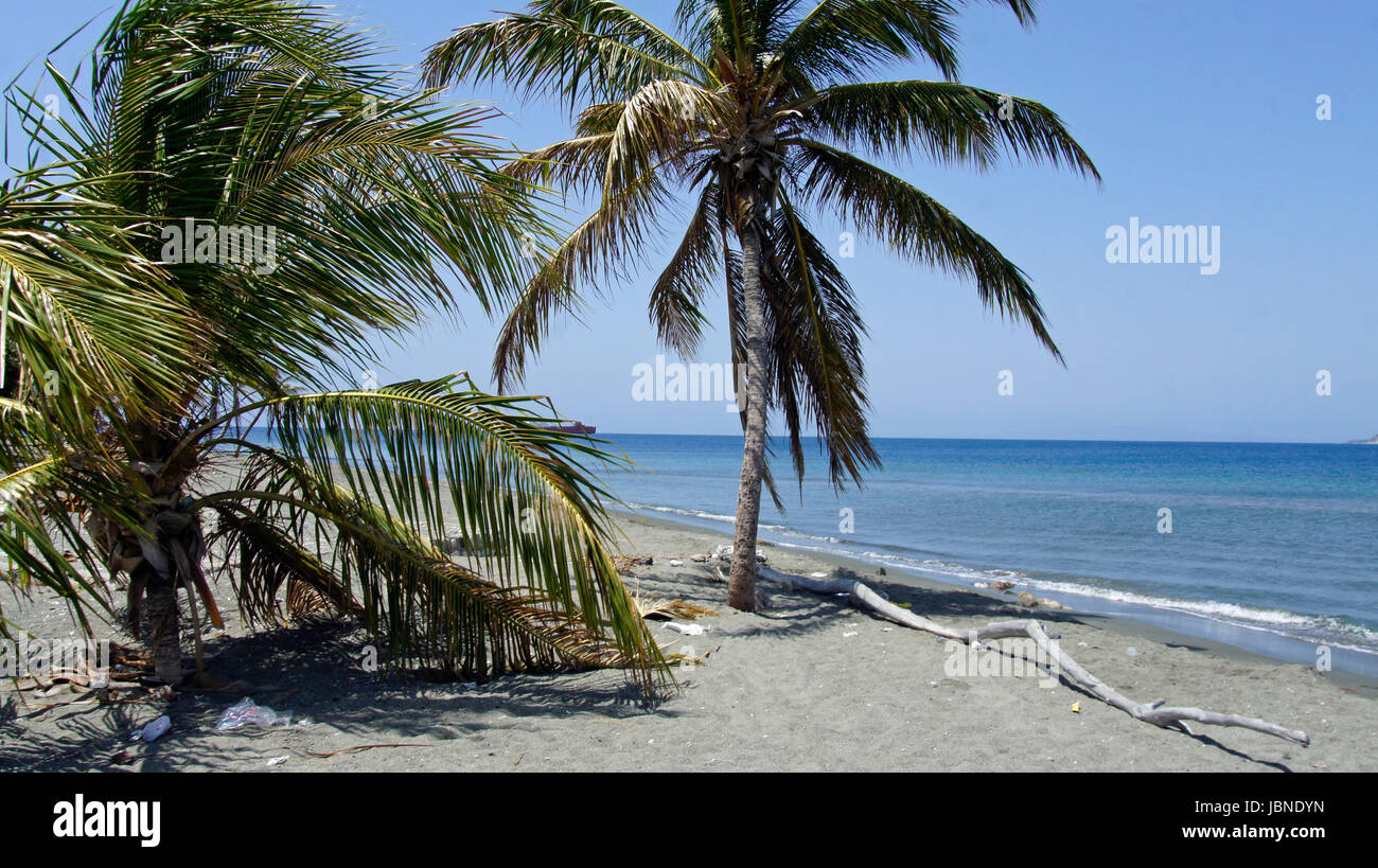 caribbean impression from bani in the dominican republic Stock Photo ...