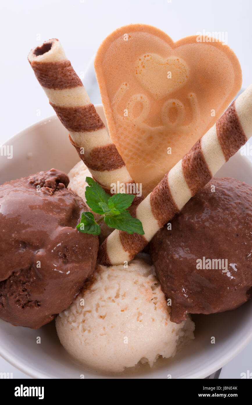 home made ice Stock Photo - Alamy