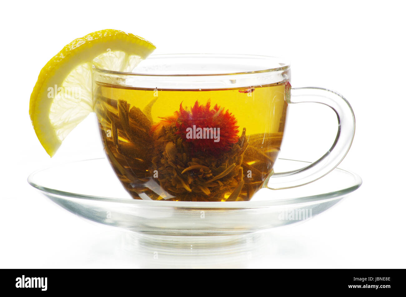 tea in cup isolated on white background Stock Photo - Alamy