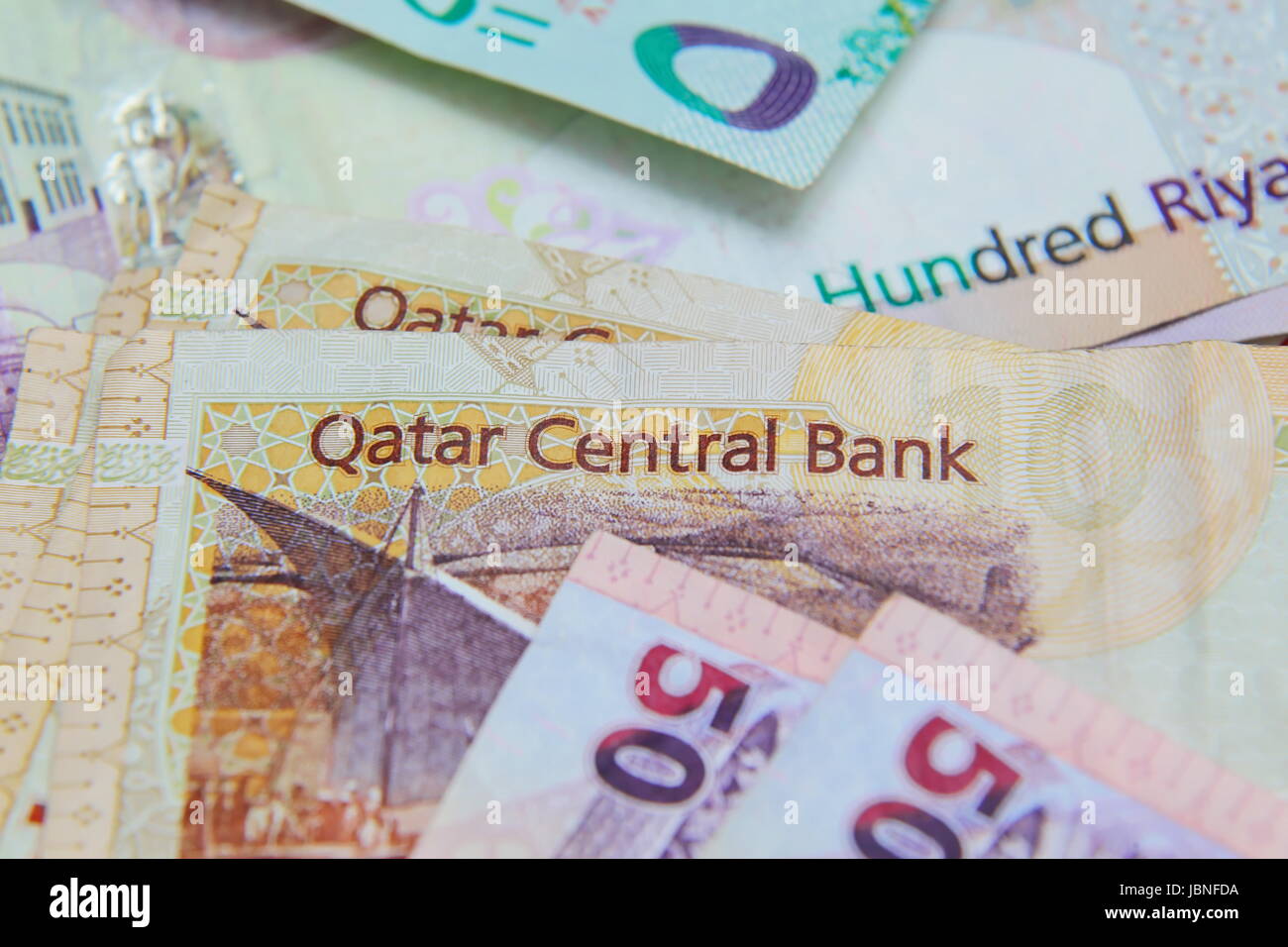Qatari riyal hi-res stock photography and images - Alamy