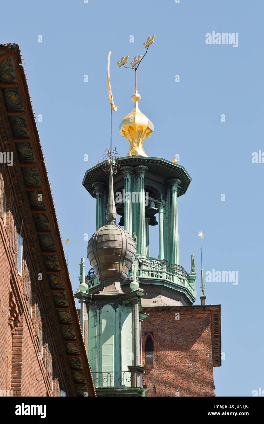Stadshuset stockholm tower hi-res stock photography and images - Alamy