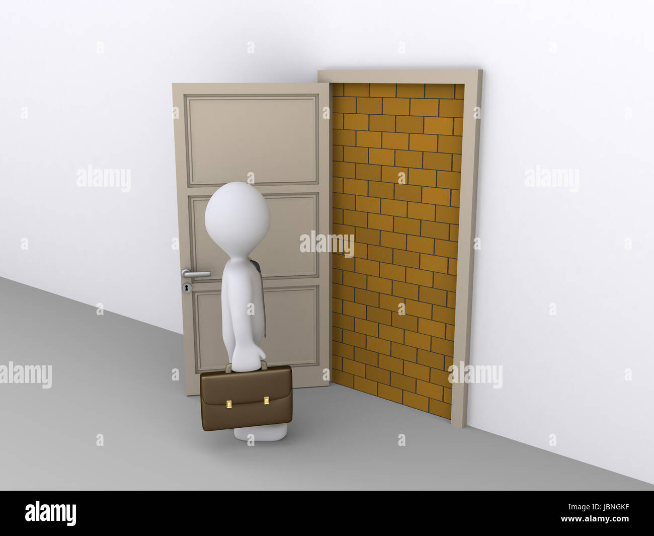 Blocked exit door hi-res stock photography and images - Alamy