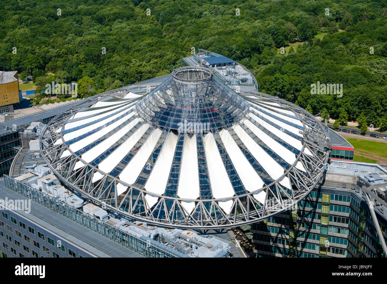 Potsdamer platz berlin roof hi-res stock photography and images - Alamy
