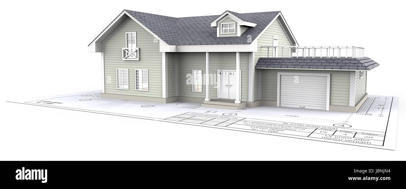 Generic construction project Cut Out Stock Images & Pictures - Alamy