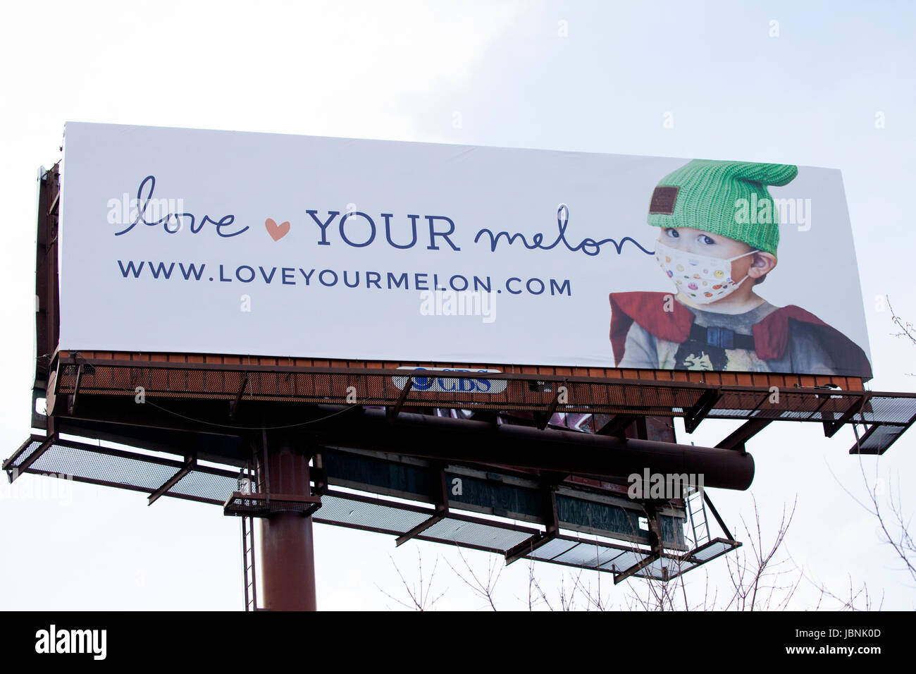 Billboard advertising protection of the brain from concussion. St Paul ...