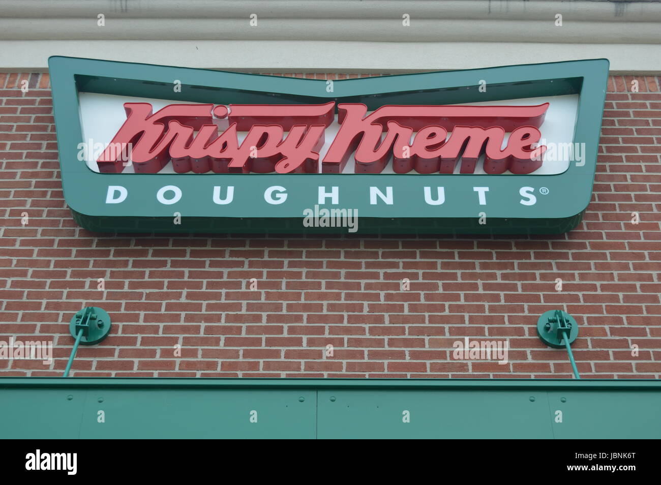 Krispy Kreme Doughnuts Stock Photo - Alamy