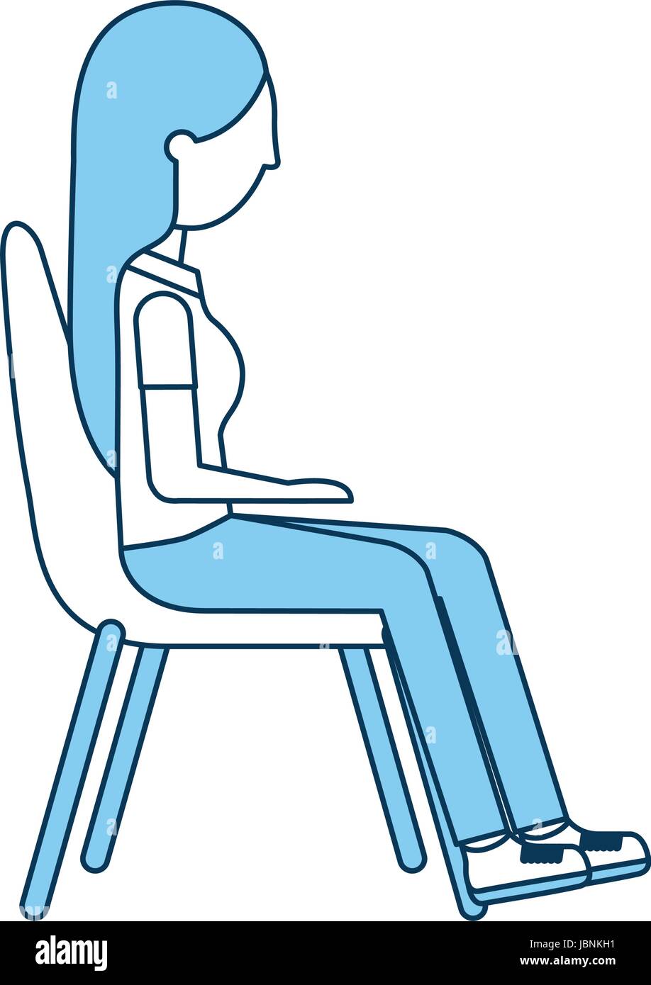 Correct Posture Sitting Stock Photos & Correct Posture Sitting Stock ...