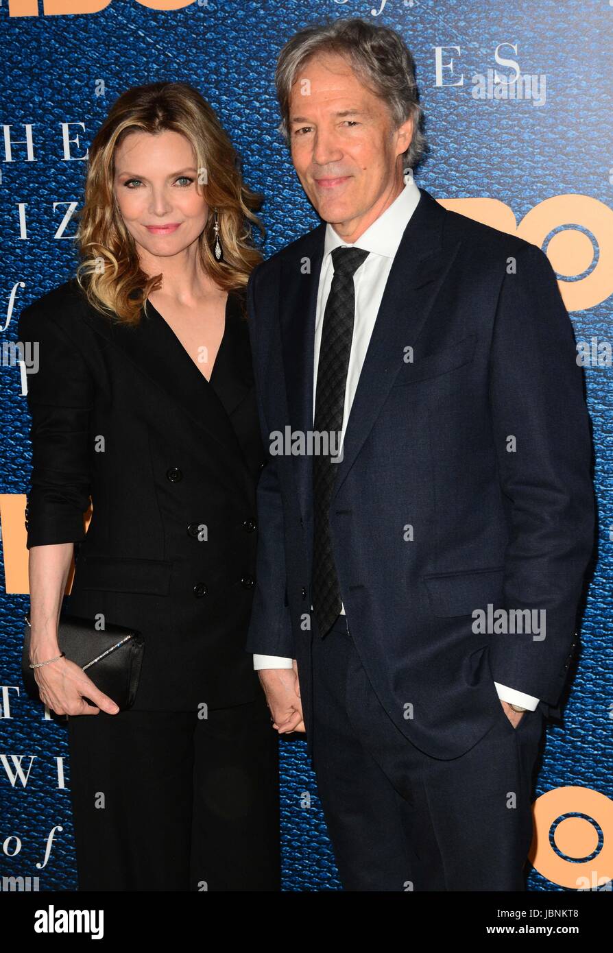 The Wizard of Lies NYC Premiere Featuring: Michelle Pfeiffer, Husband ...