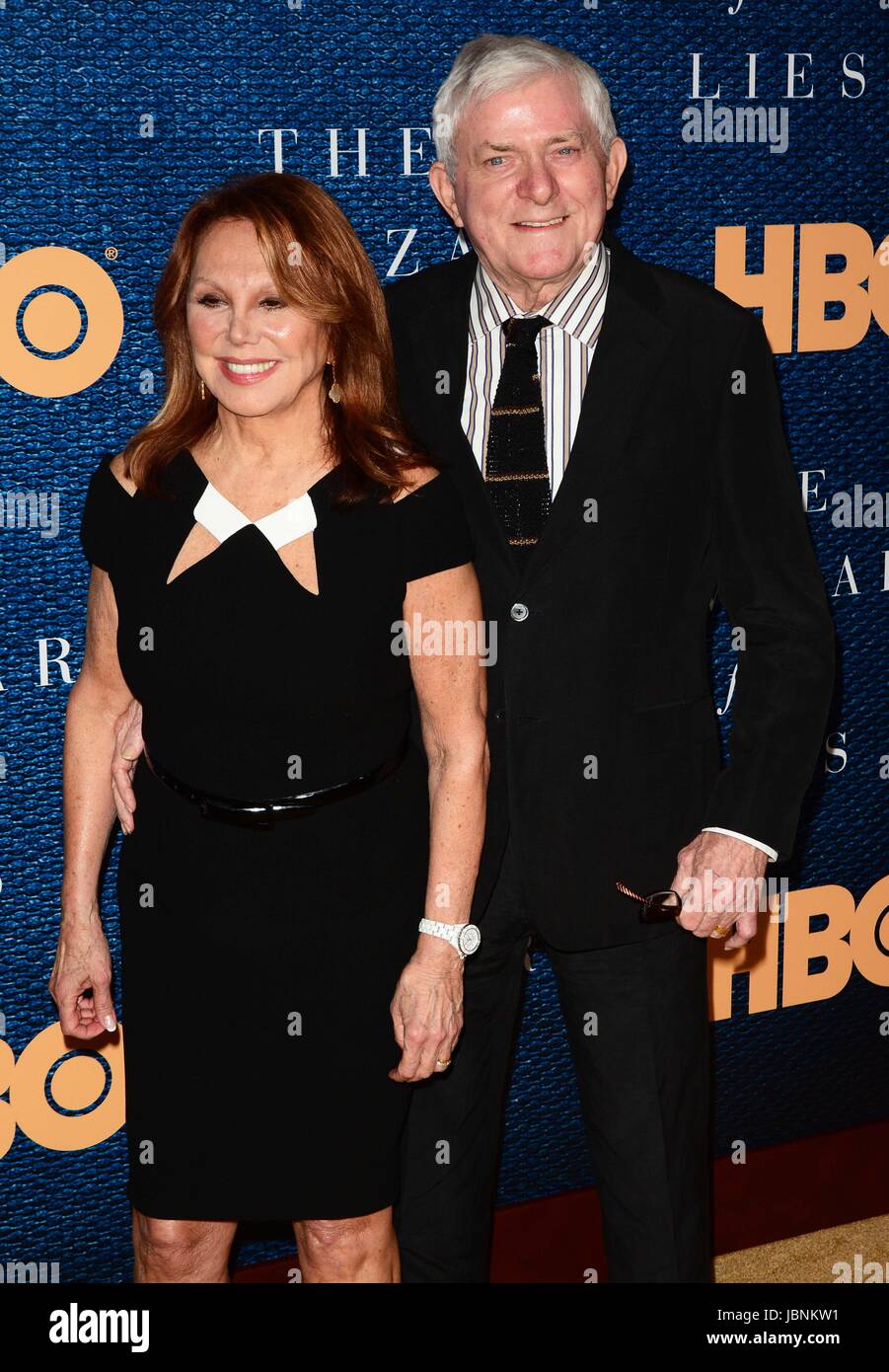 The Wizard of Lies NYC Premiere Featuring: Marlo Thomas, Phil Donahue ...