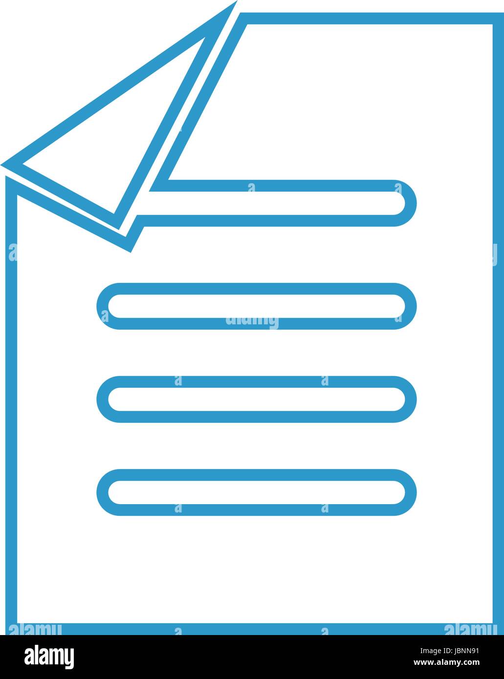 paper page icon Stock Vector Image & Art - Alamy