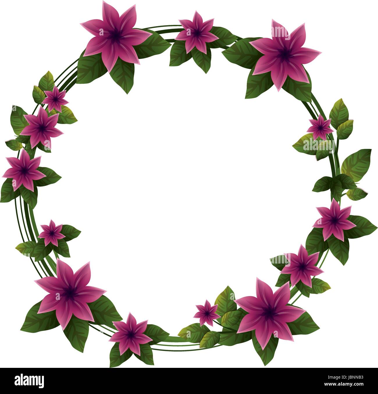 beautiful flowers design Stock Vector Image & Art - Alamy