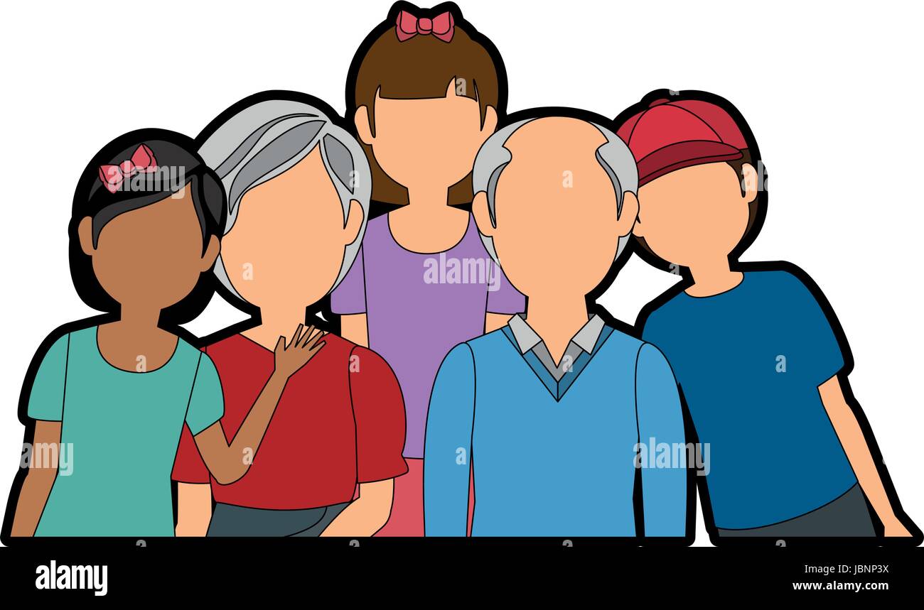 avatar family icon Stock Vector Image & Art - Alamy