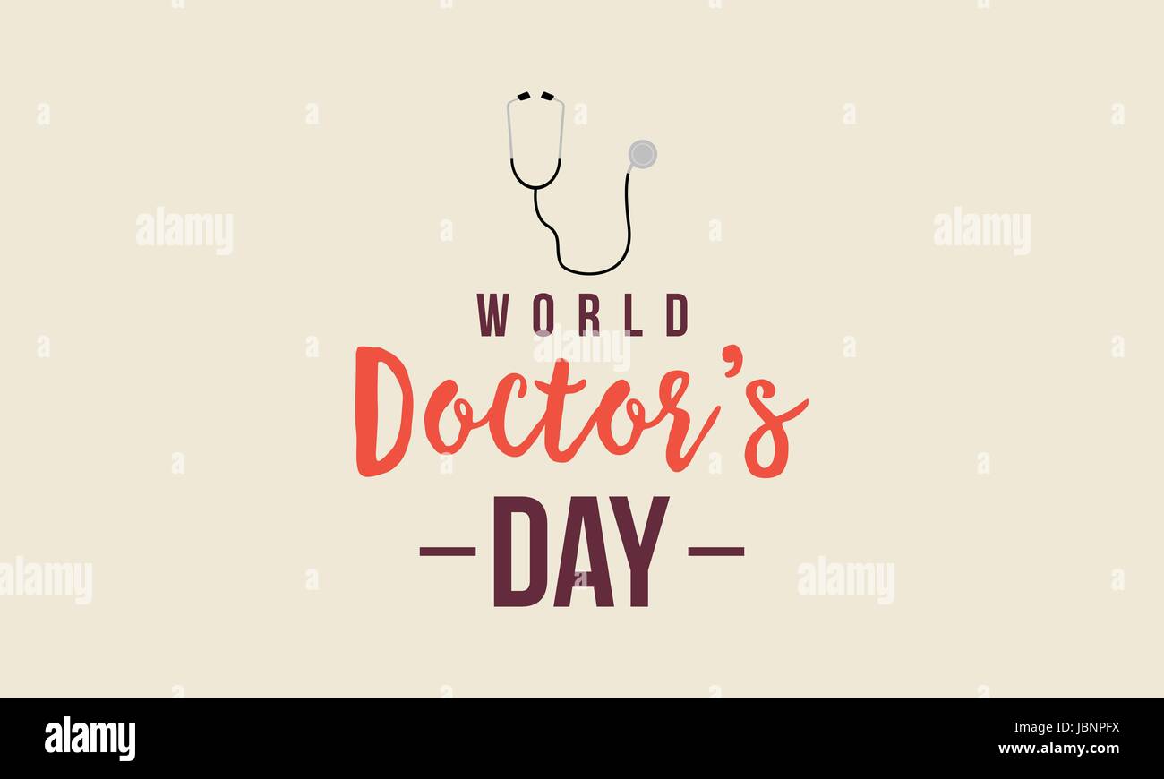 Background world doctor day card style Stock Vector Image & Art - Alamy