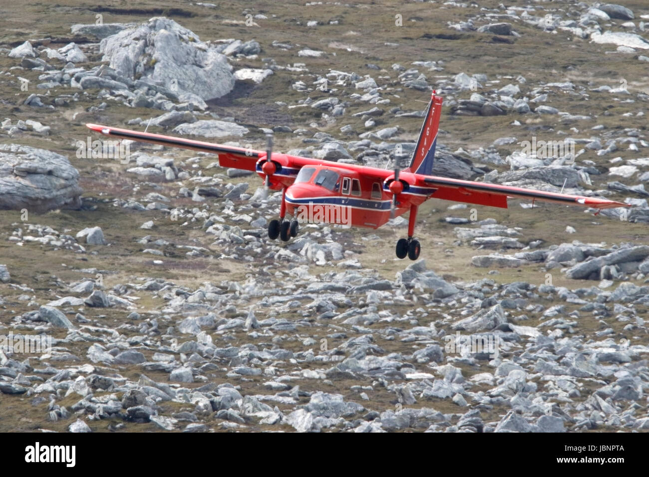 Falkland Islands Government Air Service (FIGAS) Britten-Norman Islander ...