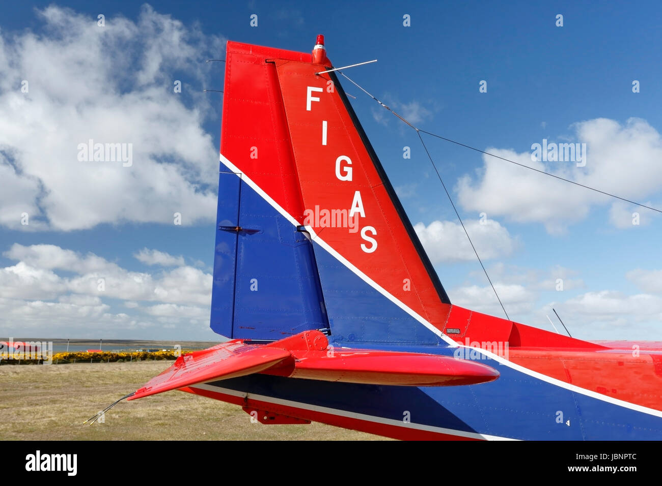 Falkland Islands Government Air Service (FIGAS) Britten-Norman Islander ...