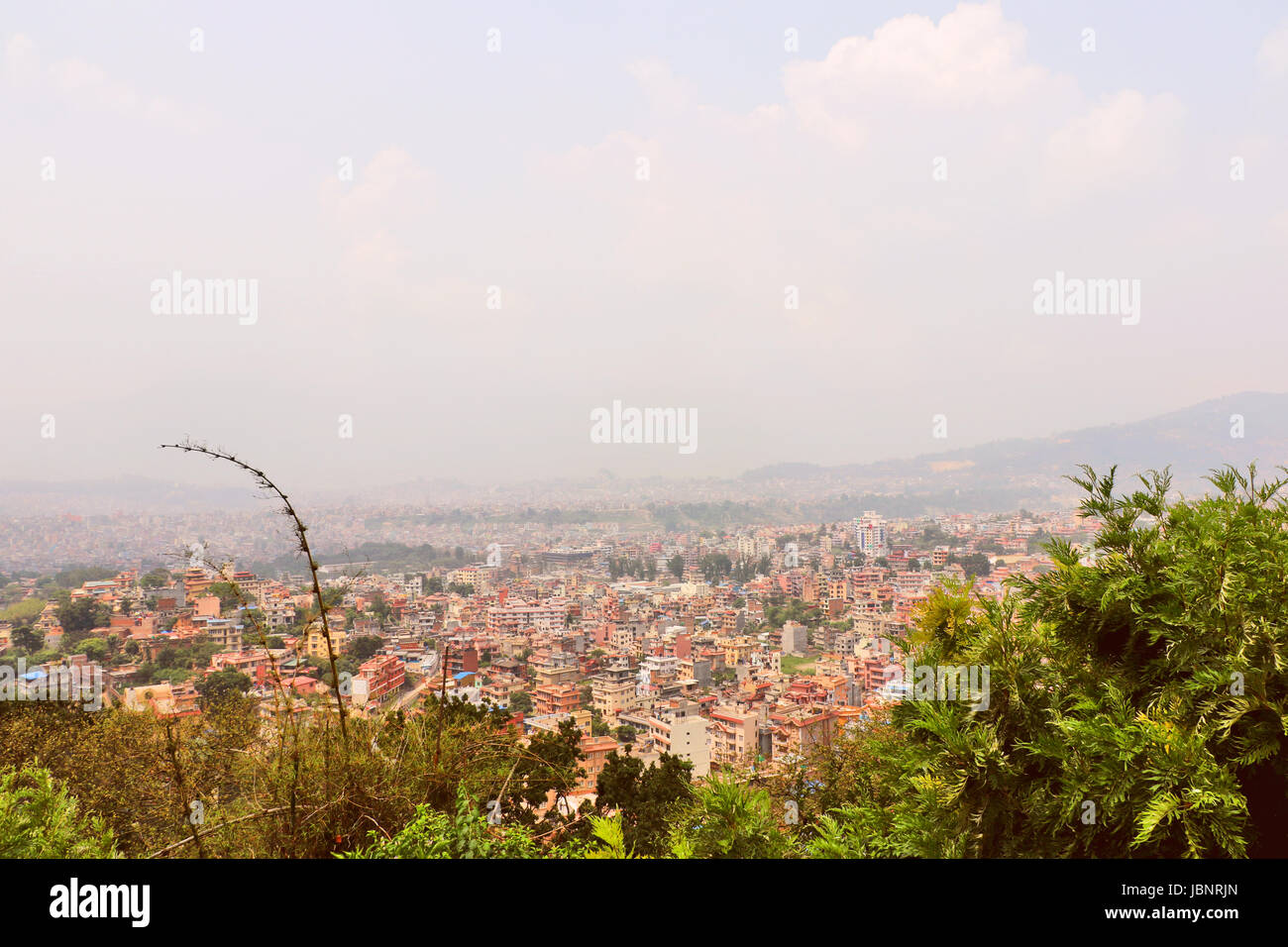 Aerial view traditional nepali building hi-res stock photography and ...