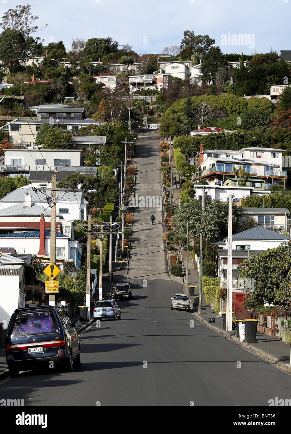 Steepest road in world hi-res stock photography and images - Alamy
