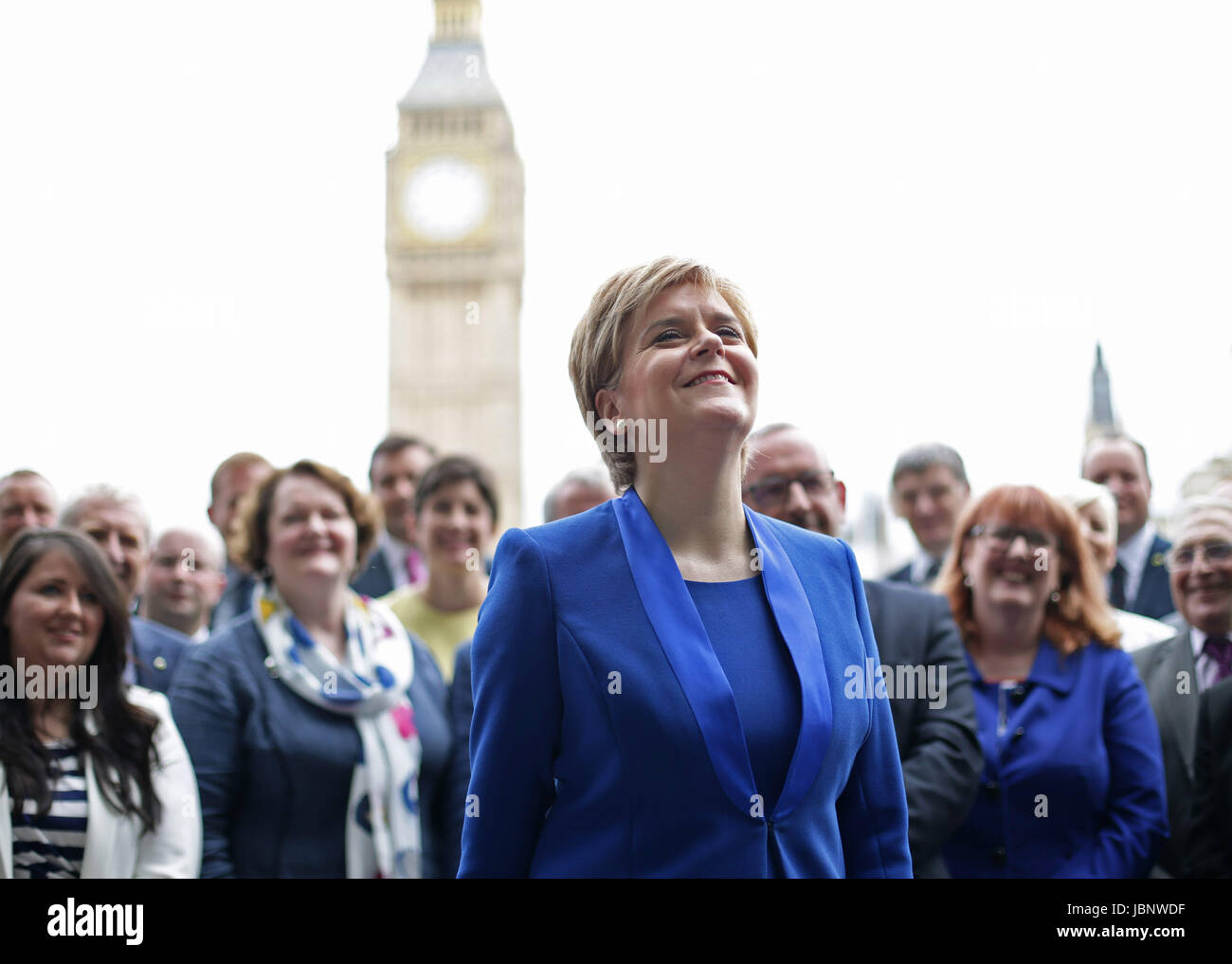 First Minister Nicola Sturgeon welcomes new SNP MPs to Westminster ...
