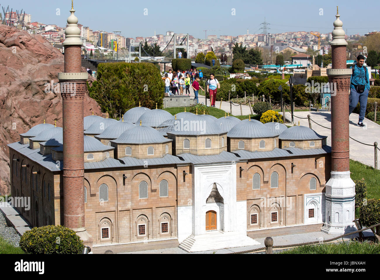 ISTANBUL, TURKEY - 4 APRIL, 2016: Miniaturk in Istanbul, Turkey ...
