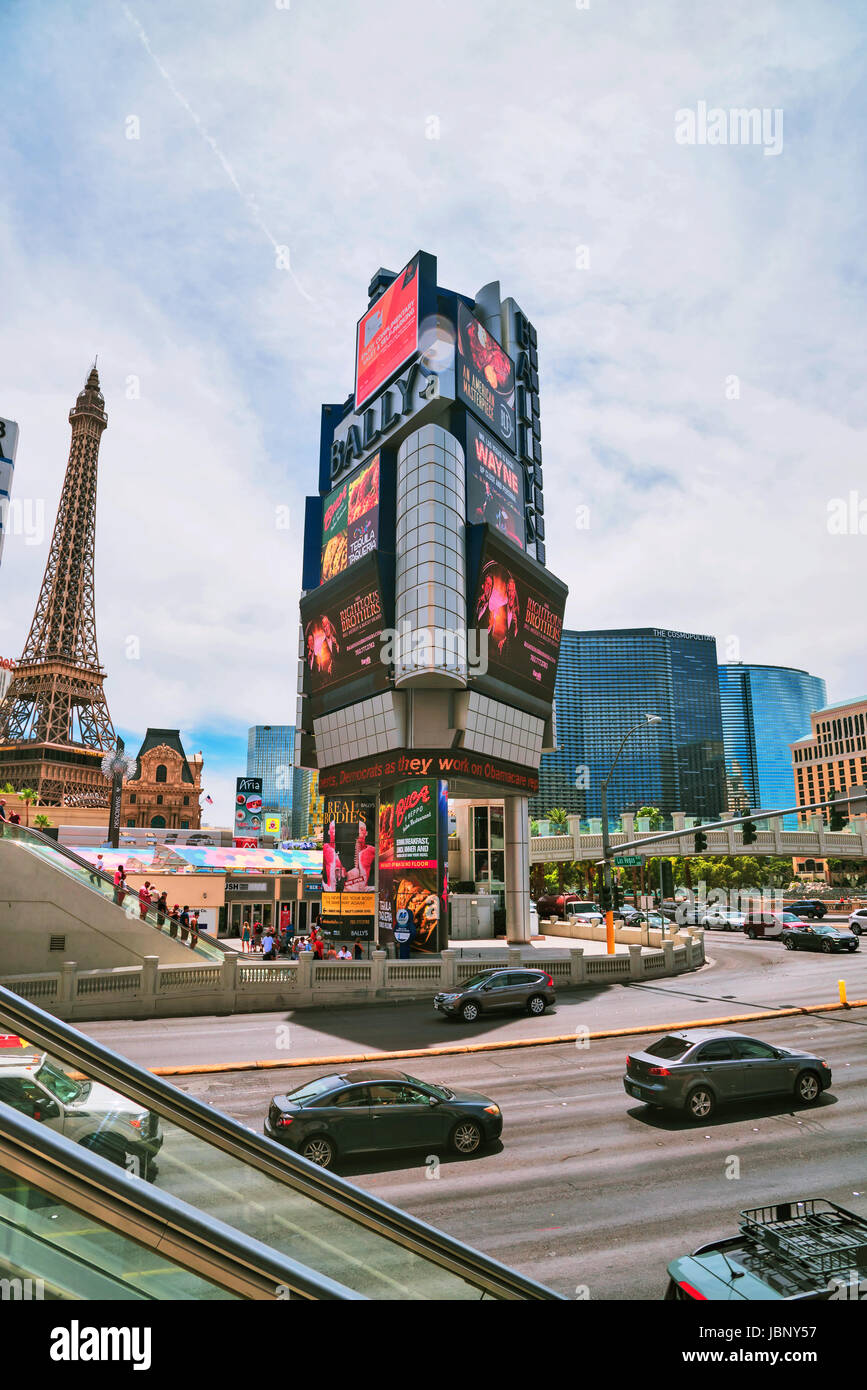 Las Vegas, The Entertainment Capital of the World, Nevada, USA Stock ...