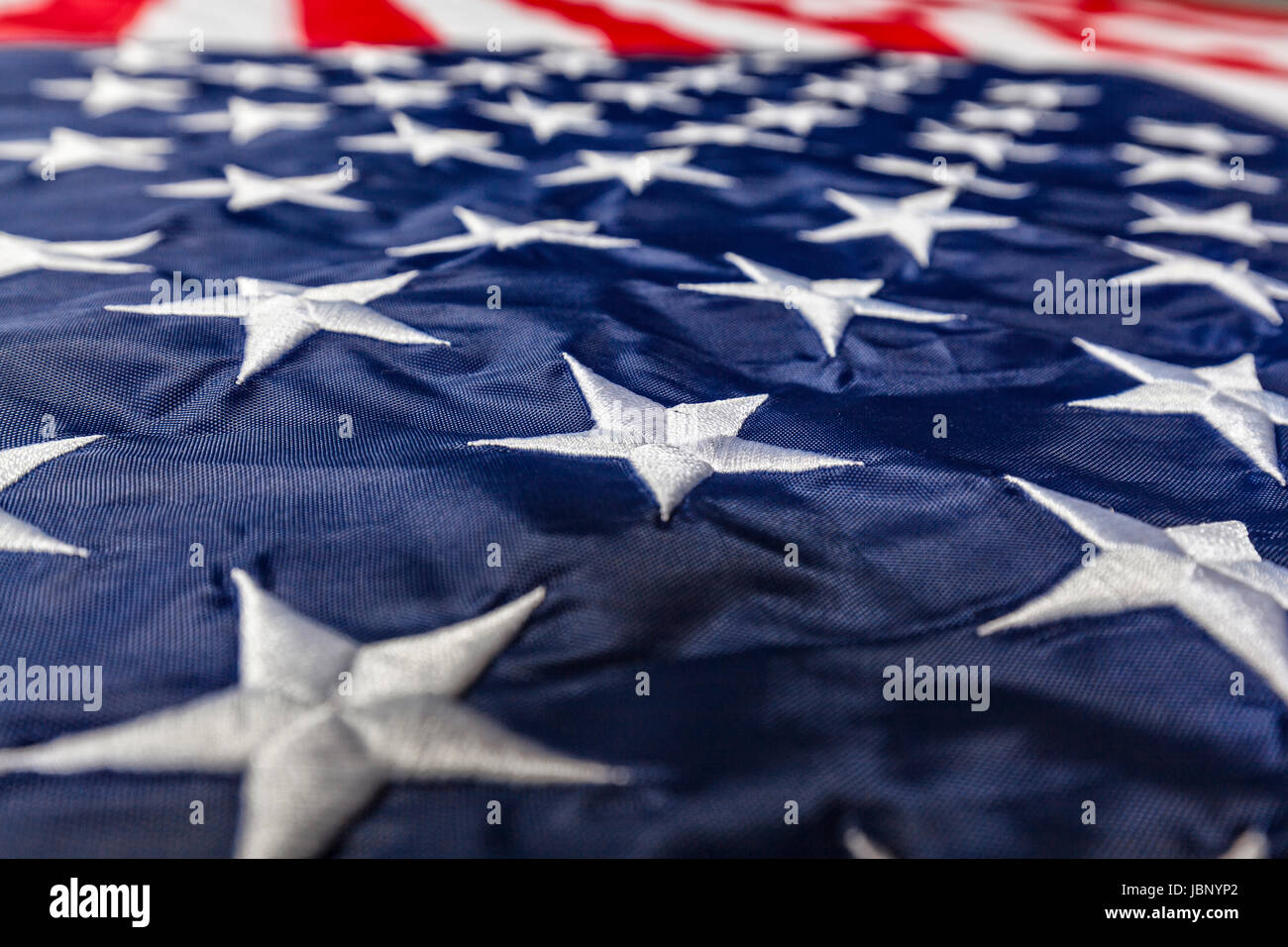 real flag united states of america Stock Photo - Alamy