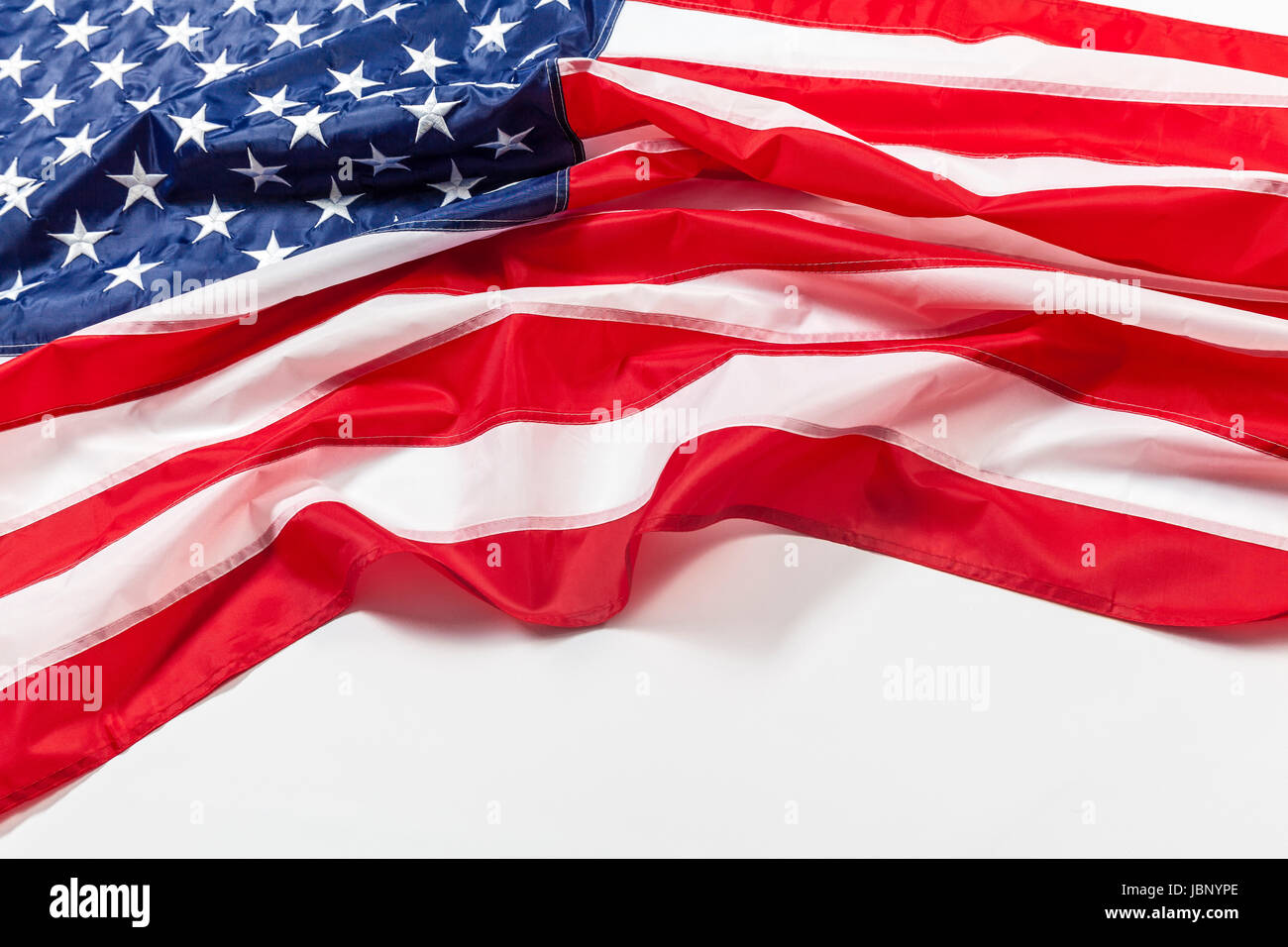 real flag united states of america Stock Photo - Alamy