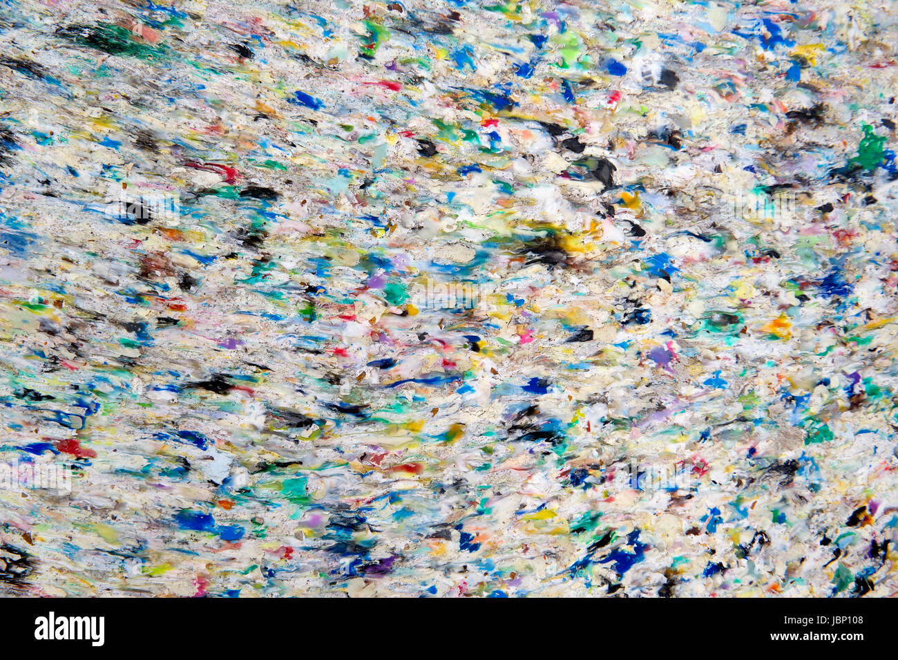 An abstract multi-coloured background image of small splashes Stock ...