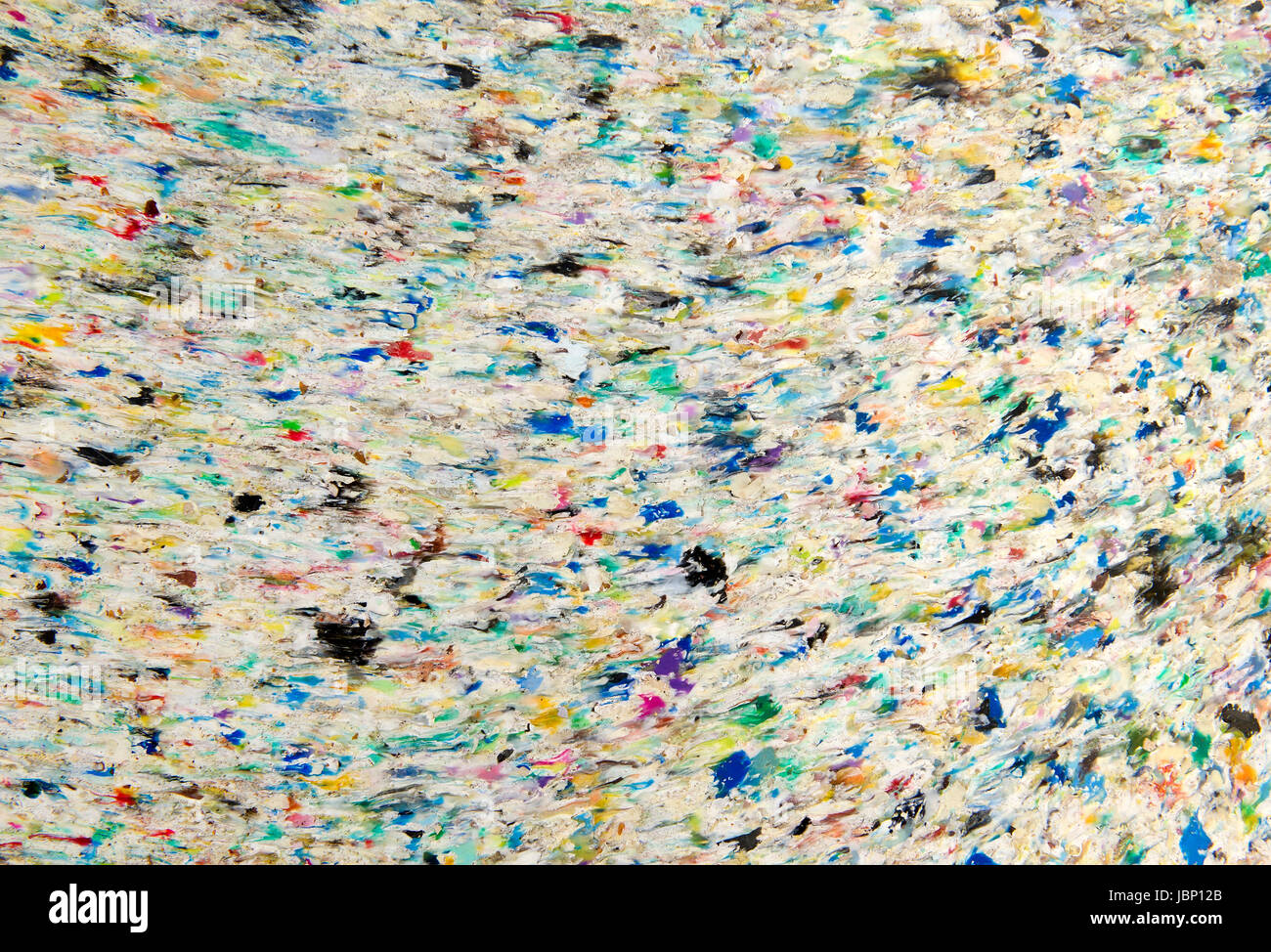 An abstract multi-coloured background image of small splashes Stock ...