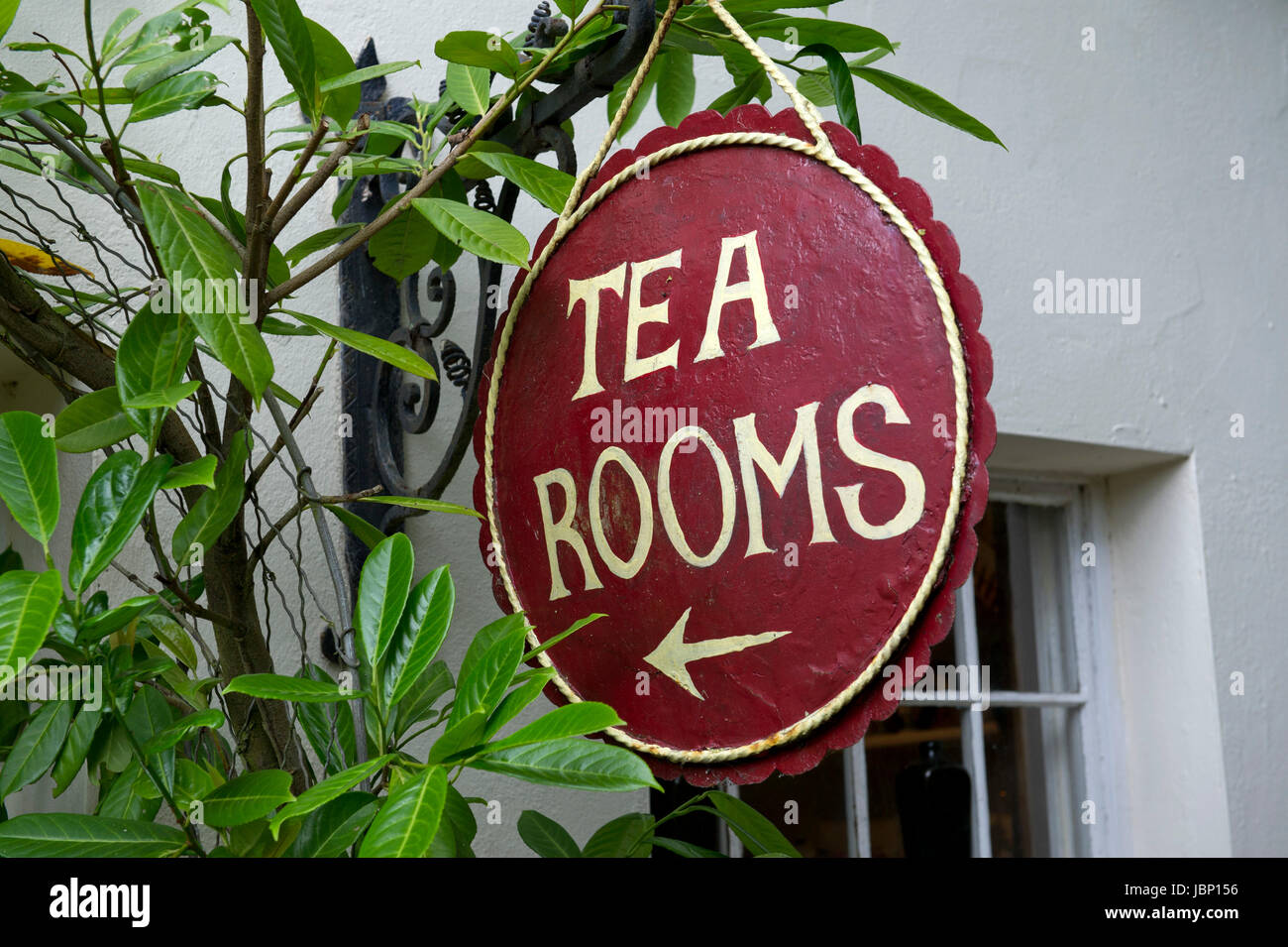 English tea room signs Stock Photo - Alamy