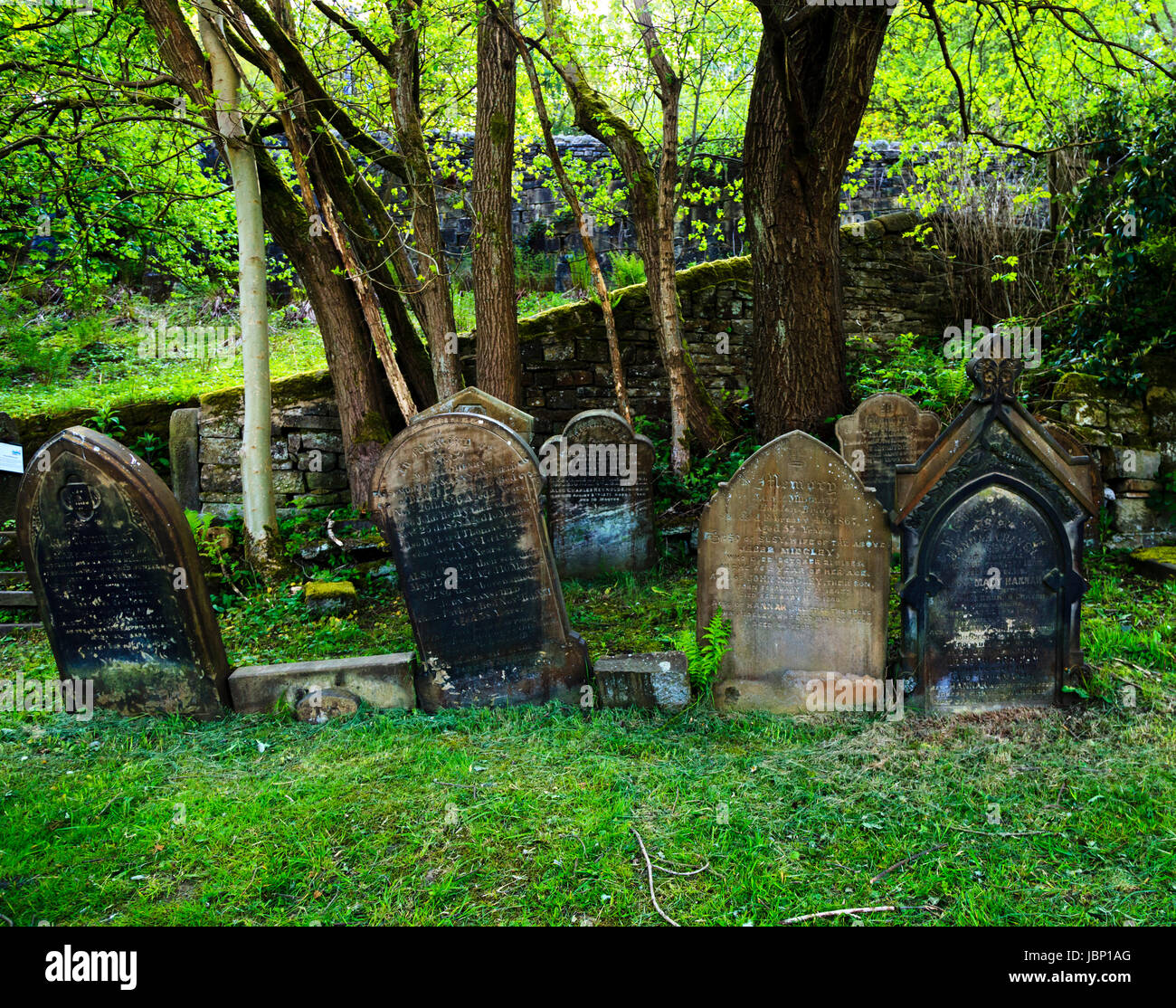Old graveyard above bridge in hi-res stock photography and images - Alamy