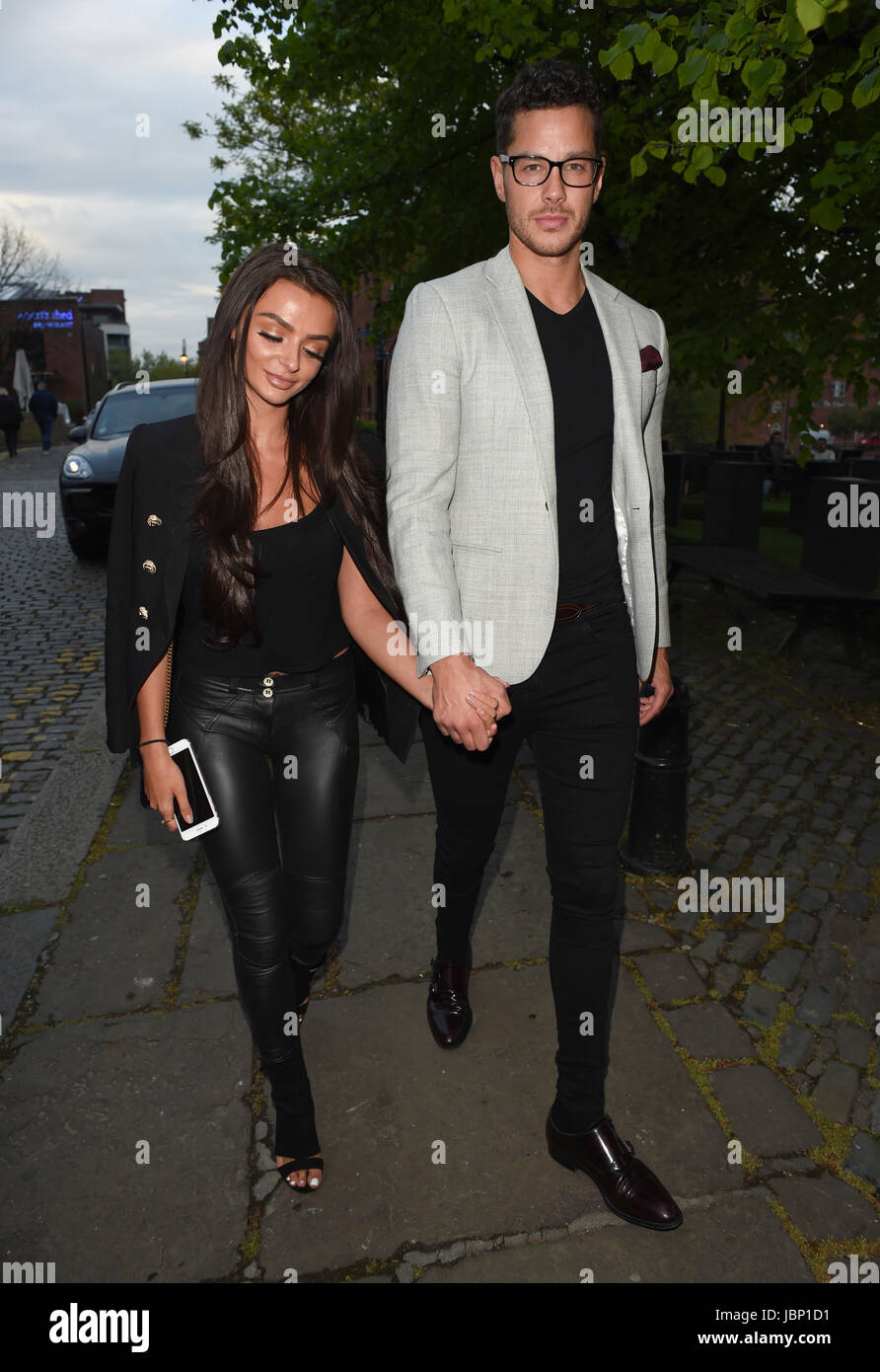 Celebs at the Bar Ca Bar relaunch party in Manchester Featuring: Scott ...